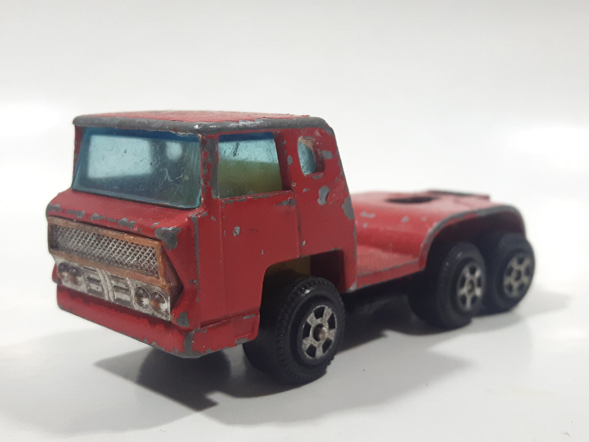 Vintage Bernard Semi Truck Red Die Cast Toy Car Vehicle – Treasure ...