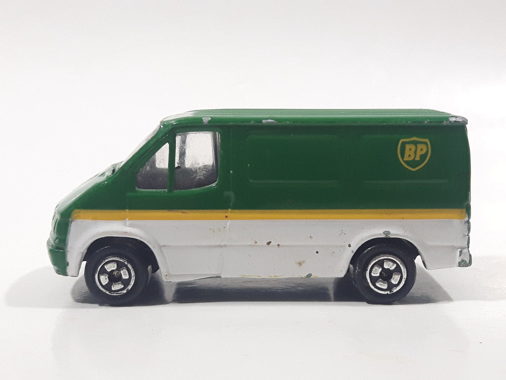 1994 Hot Wheels Auto City Corgi Transit Van Casting BP Green and White ...