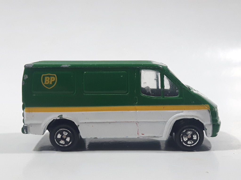 1994 Hot Wheels Auto City Corgi Transit Van Casting BP Green and White ...