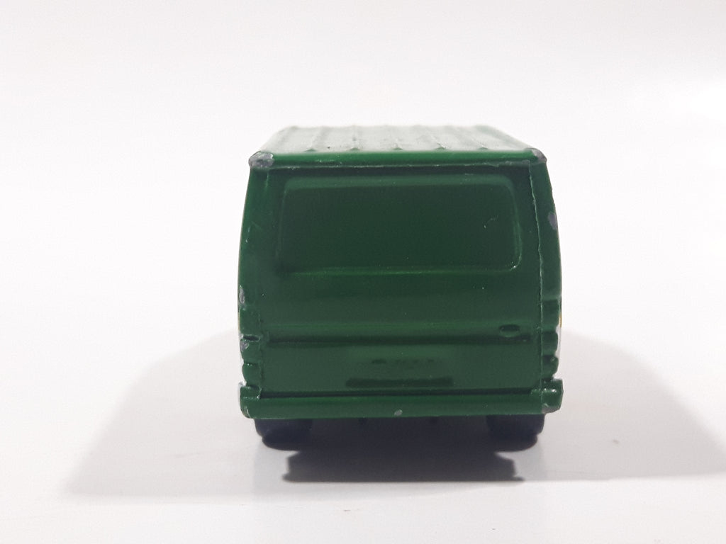 1994 Hot Wheels Auto City Corgi Transit Van Casting BP Green and White ...