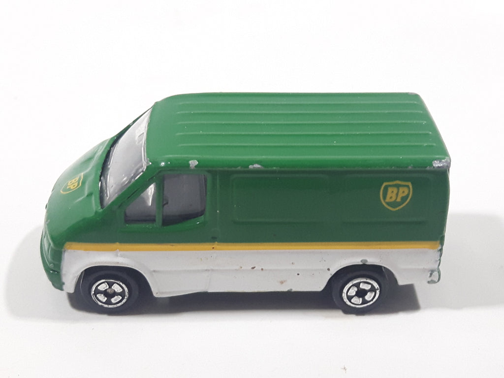 1994 Hot Wheels Auto City Corgi Transit Van Casting BP Green and White ...
