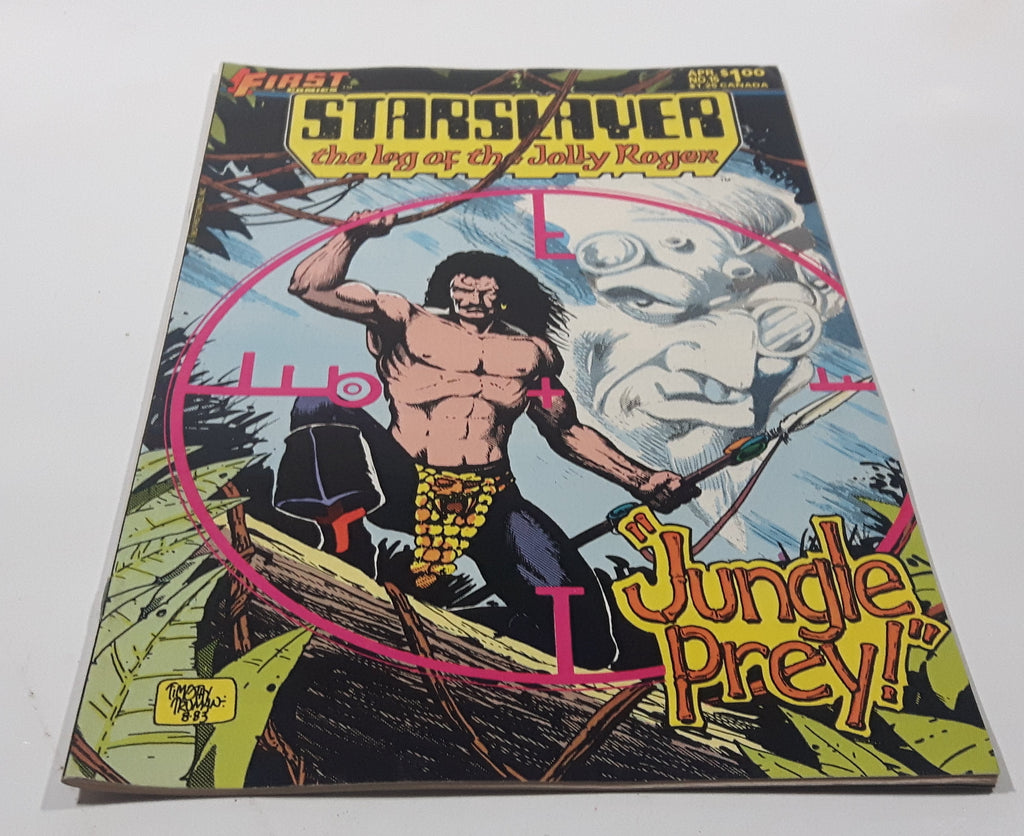 1984 April First Comics Starslayer No. 15 The Leg Of The Jolly Roger ...