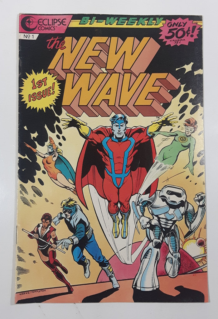 1986 (June 10) Eclipse Comics #1 The New Wave 1st Issue! Comic Book ...