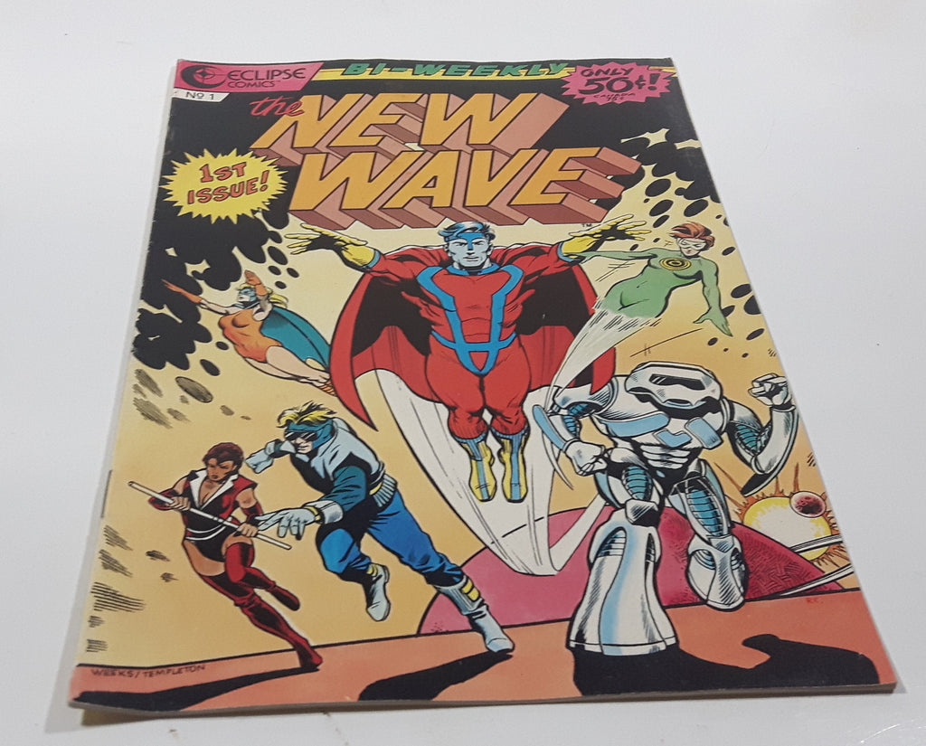 1986 (June 10) Eclipse Comics #1 The New Wave 1st Issue! Comic Book ...