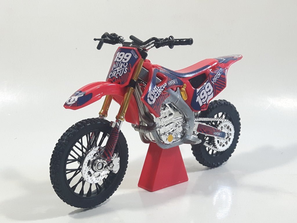 Adventure Force Nitro Circus Hyper 86 Travis Pastrana 1999 Red Motocro ...