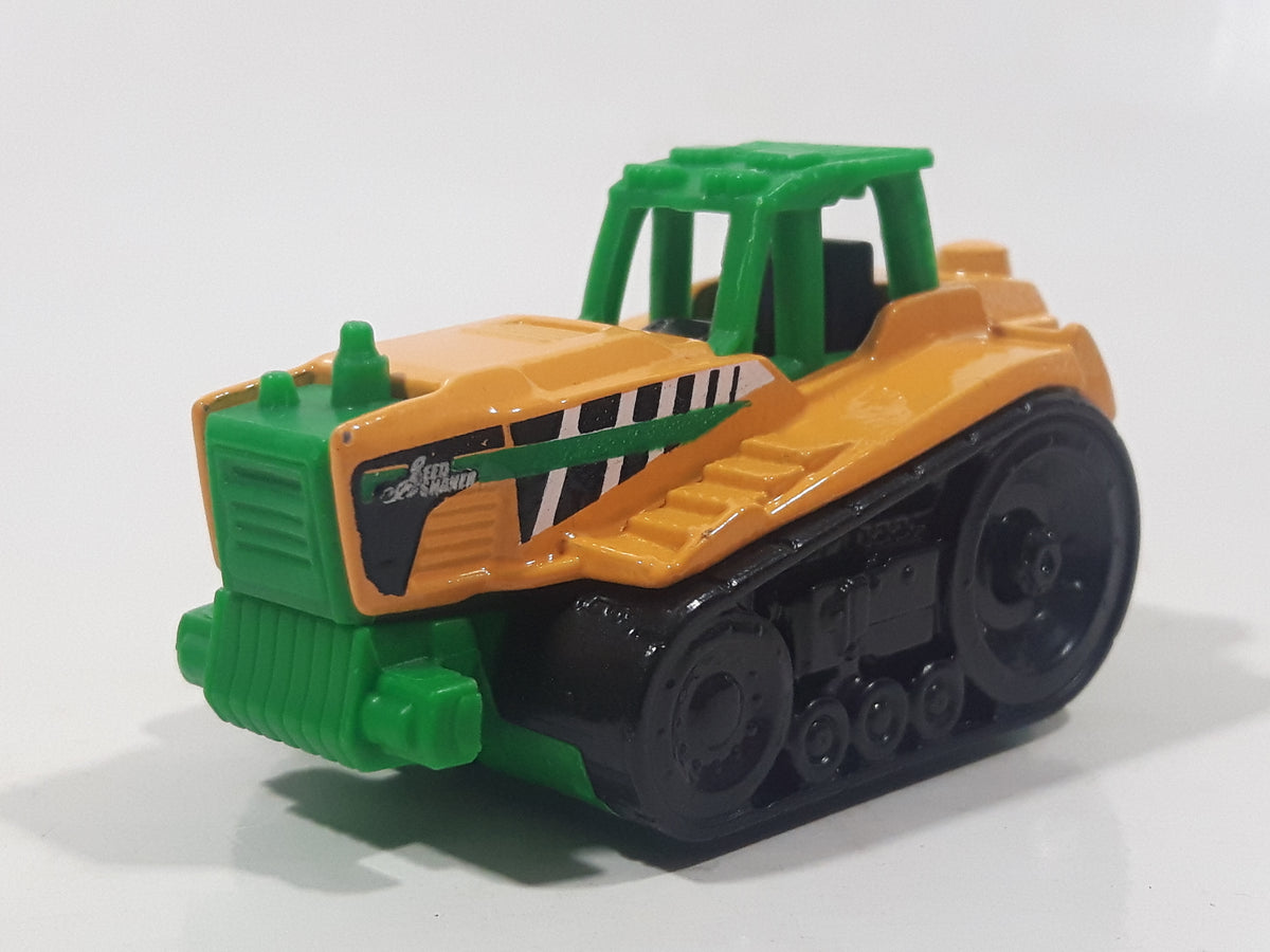 2014 Matchbox MBX Construction Seed Shaker Yellow and Green Die Cast T ...