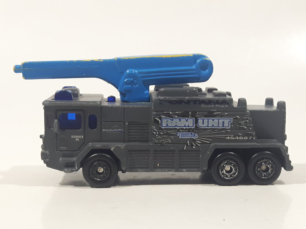 Maisto Tonka Crash Tender Ram Unit Fontana Swat Dept. Grey Die Cast To ...