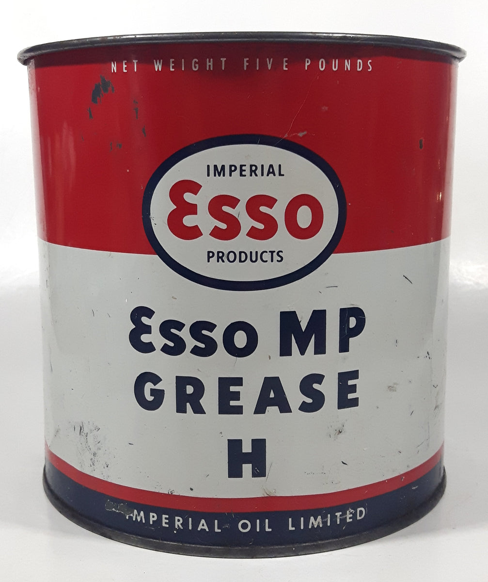 Vintage Imperial Products Limited ESSO MP Grease H Five Pounds 6 1/4 ...