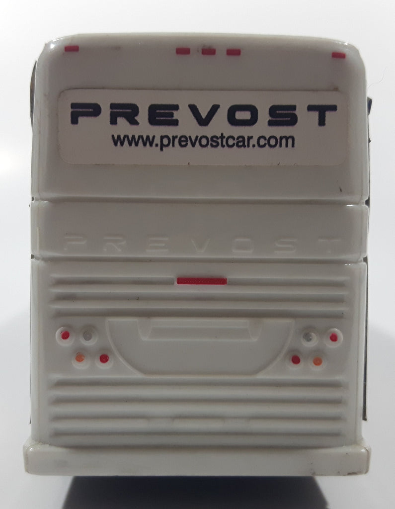 2007 IMG SAM French Lick Indiana Prevost Coach Bus White Plastic Toy C ...