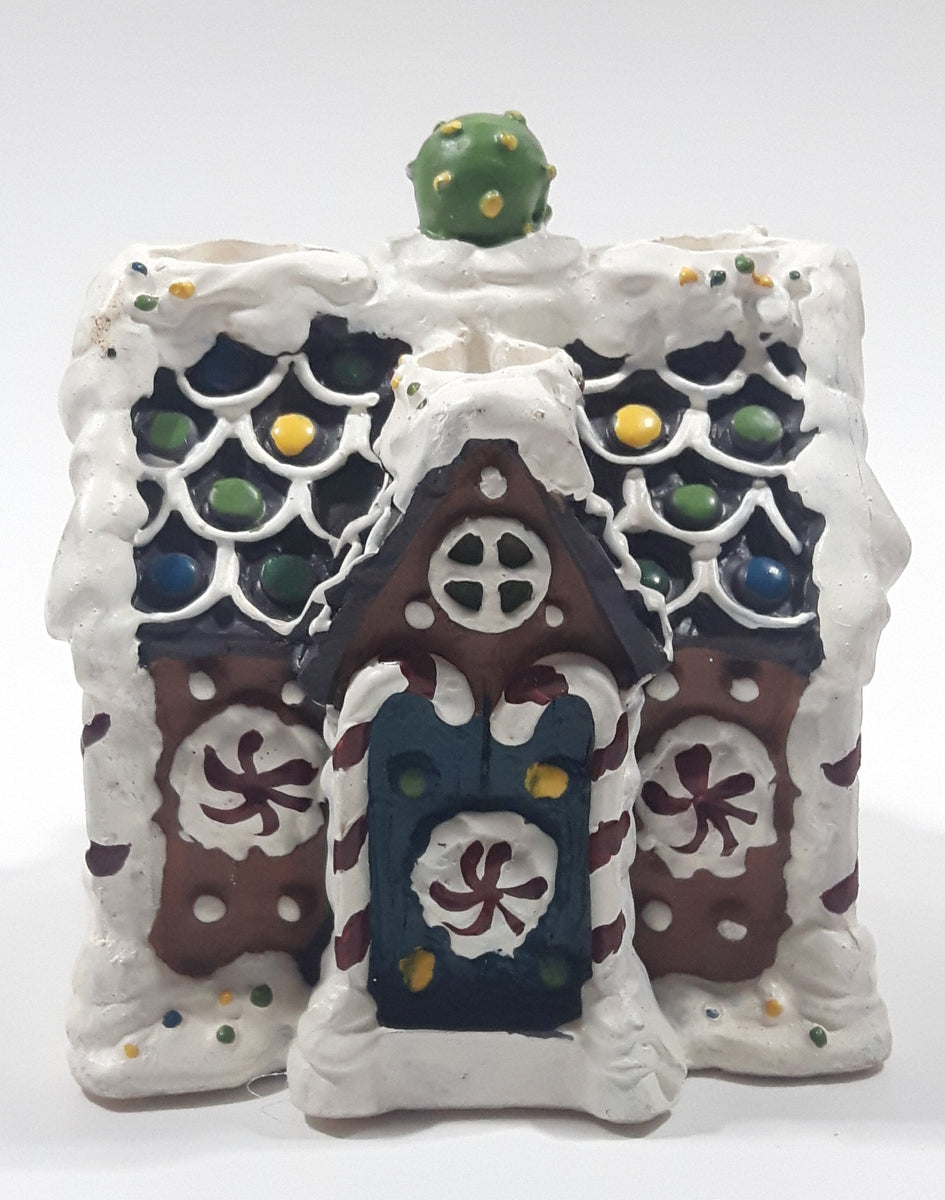 Gingerbread House 3 3/4" Tall Ceramic Building – Treasure Valley ...