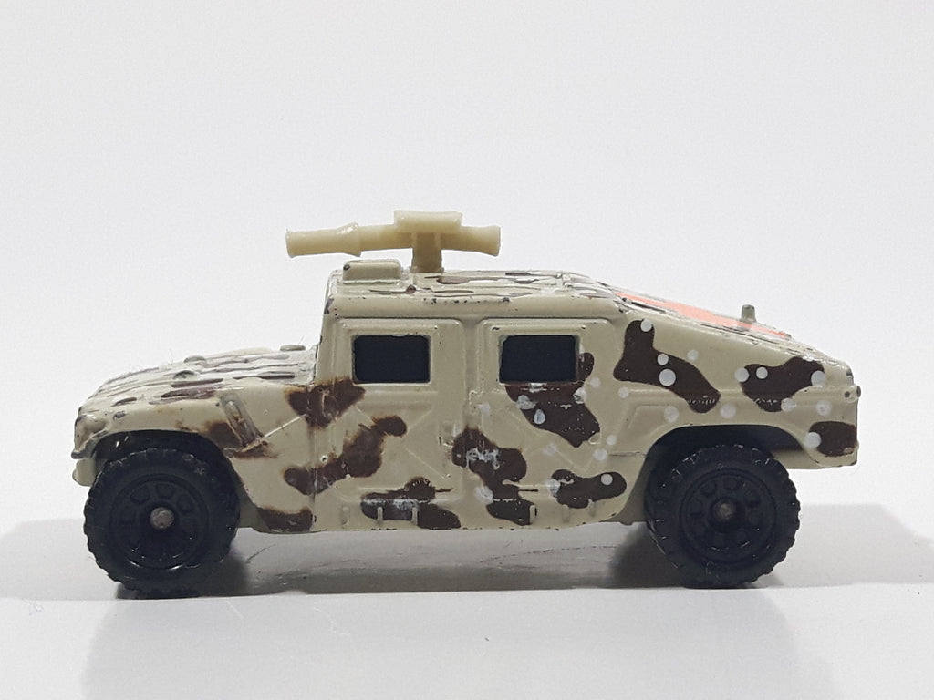 1995 Matchbox Hummer Humvee Army Camouflage Sand Beige Brown Die Cast ...