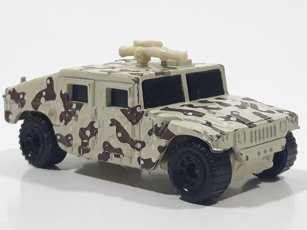 1995 Matchbox Hummer Humvee Army Camouflage Sand Beige Brown Die Cast ...