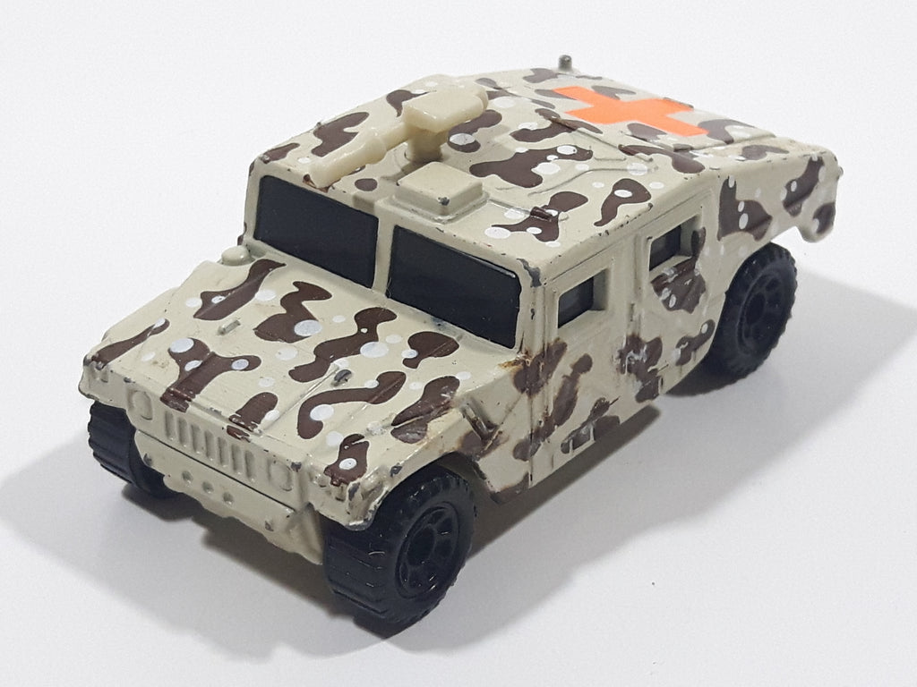 1995 Matchbox Hummer Humvee Army Camouflage Sand Beige Brown Die Cast ...