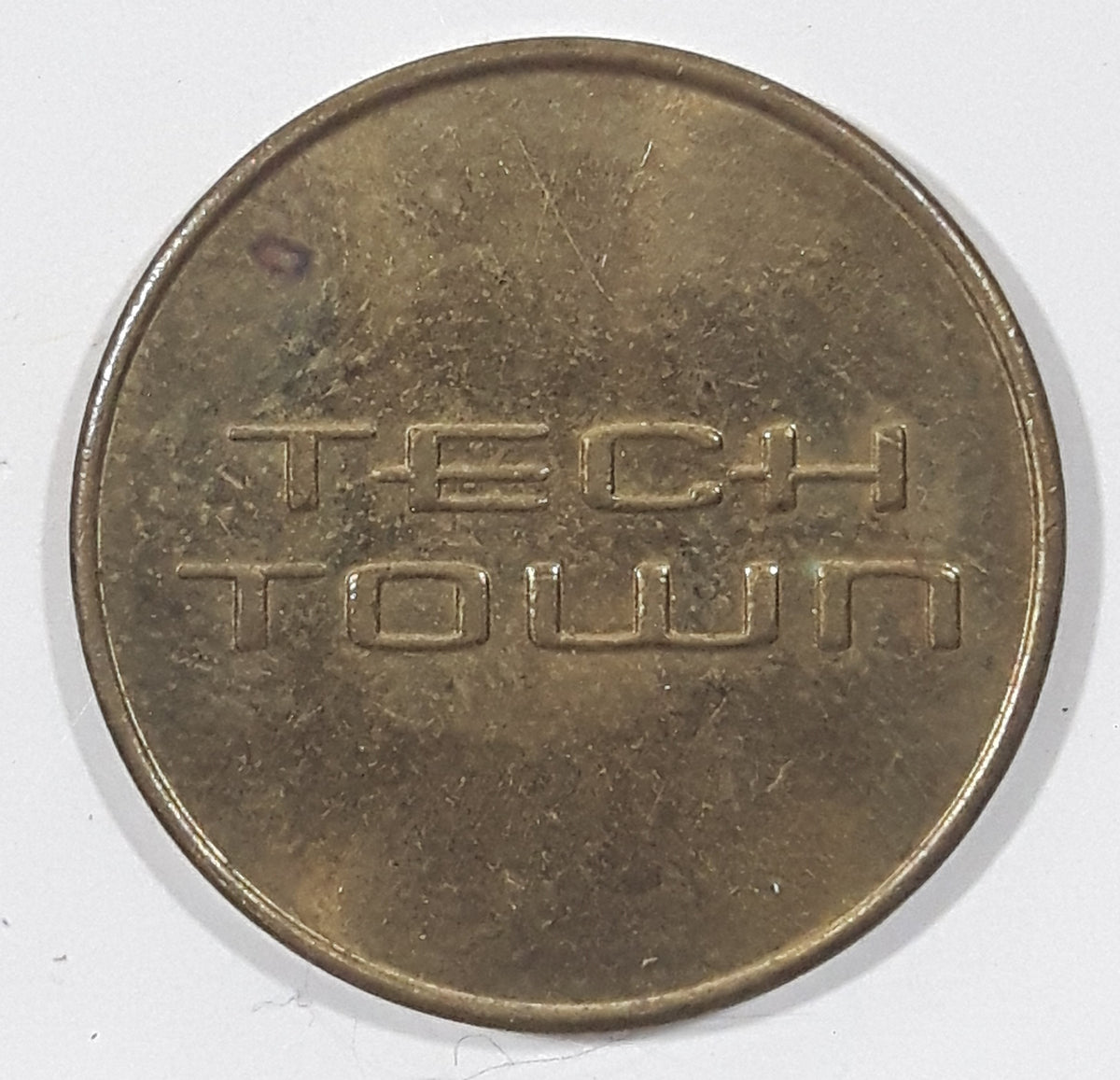 Vintage Famous Players Tech Town Gaming Game Token Metal Coin ...