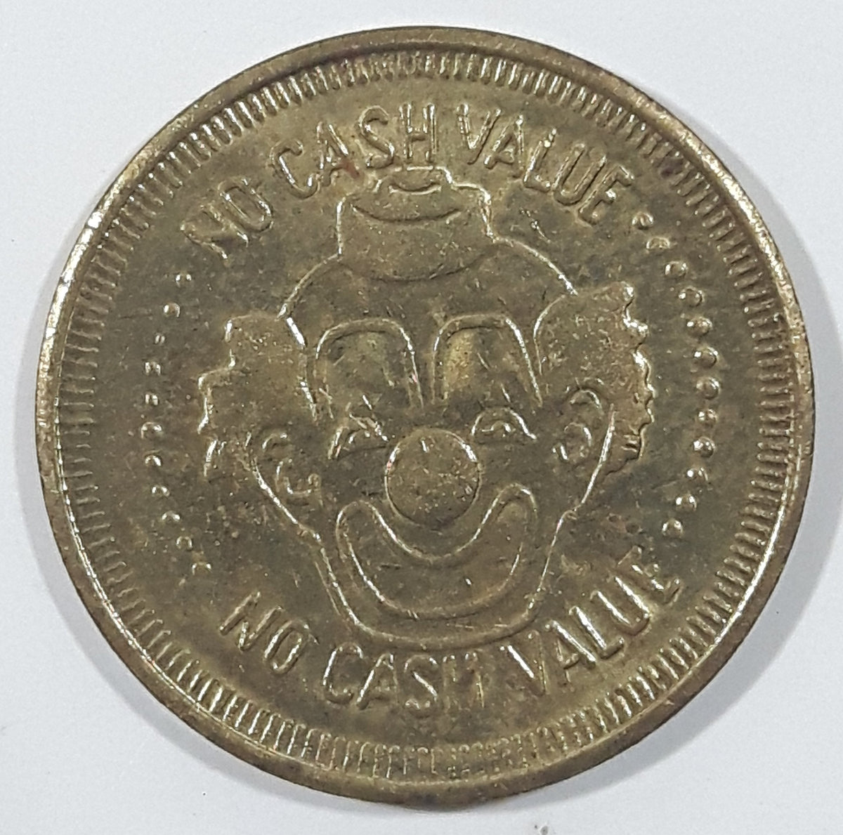Clown Themed No Cash Value Metal Game Token Coin – Treasure Valley ...