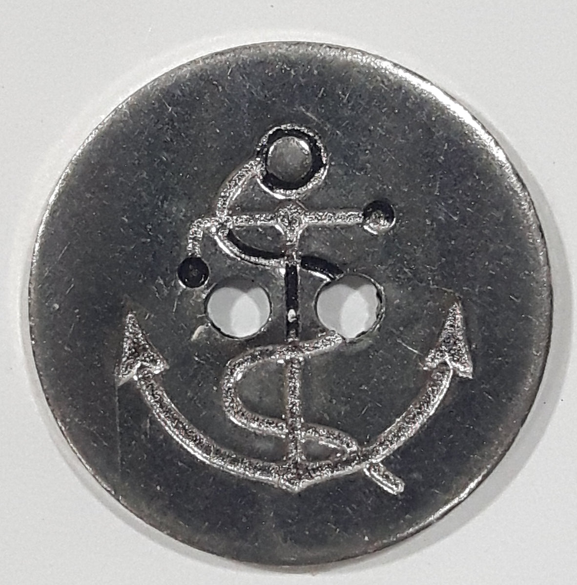 Vintage Navy Anchor 3/4" Thin Metal Military Button – Treasure Valley ...