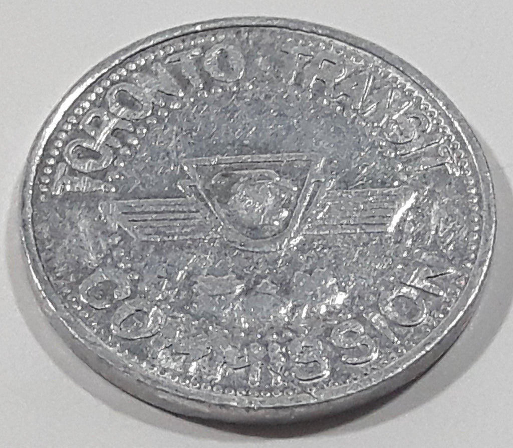 Vintage 1954 TTC Toronto Transit Commission Metal Coin Token – Treasure ...
