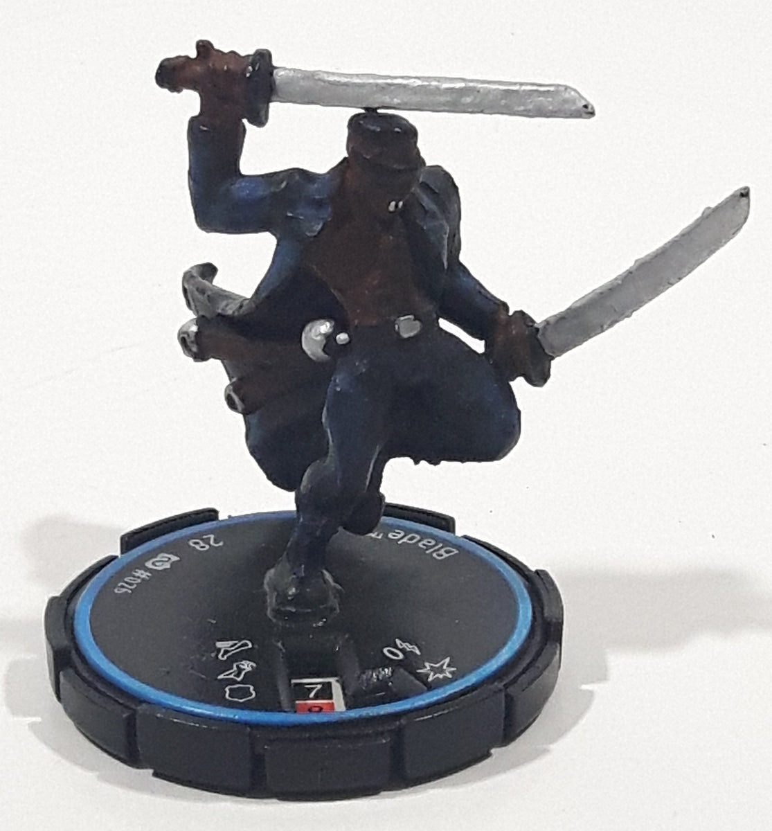 2002 WizKids HeroClix Marvel #026 Blade Miniature 1 3/4" Tall Plastic ...