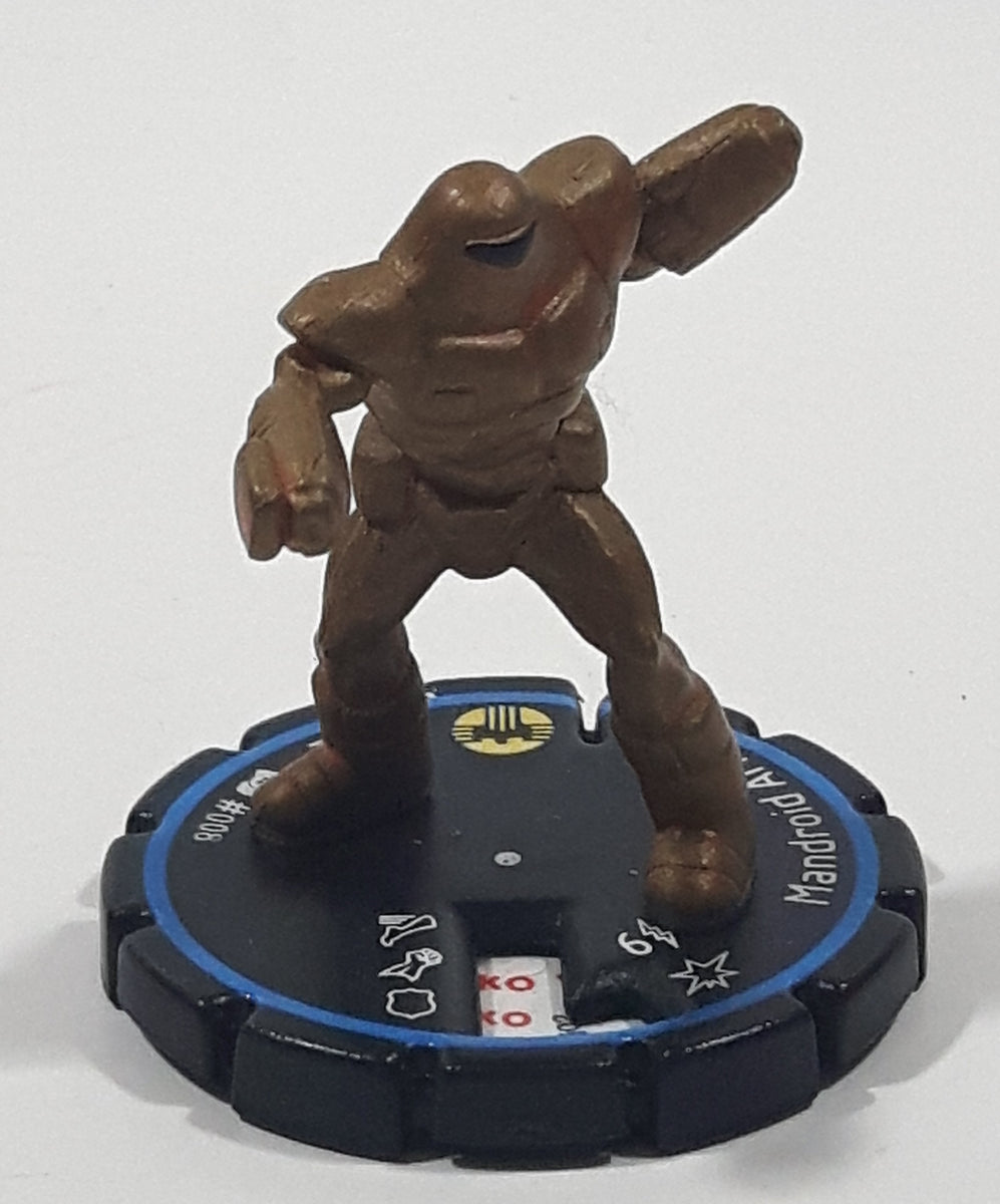 2002 WizKids HeroClix Marvel #008 Mandroid Armor Miniature 1 1/2" Tall ...