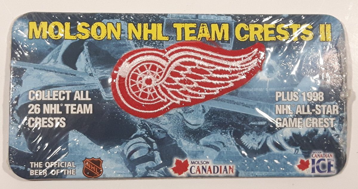 Molson NHL Team Crests II Detroit Red Wings NHL Hockey Team Logo 1 1/4 ...