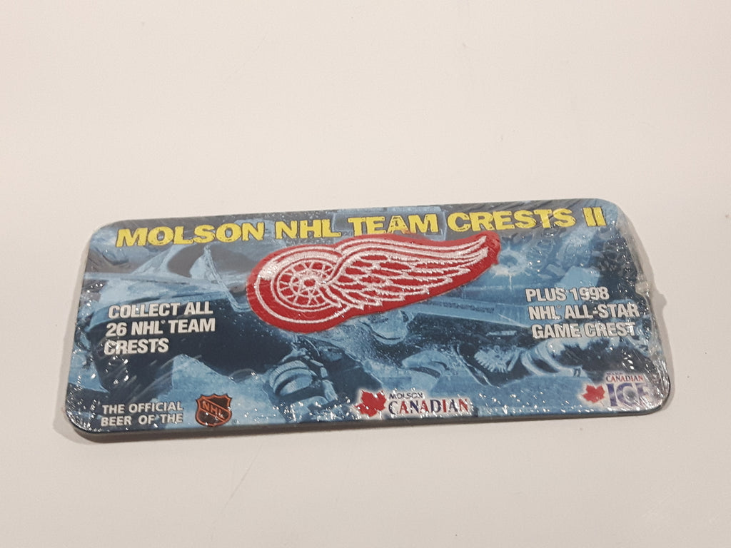 Molson NHL Team Crests II Detroit Red Wings NHL Hockey Team Logo 1 1/4 ...