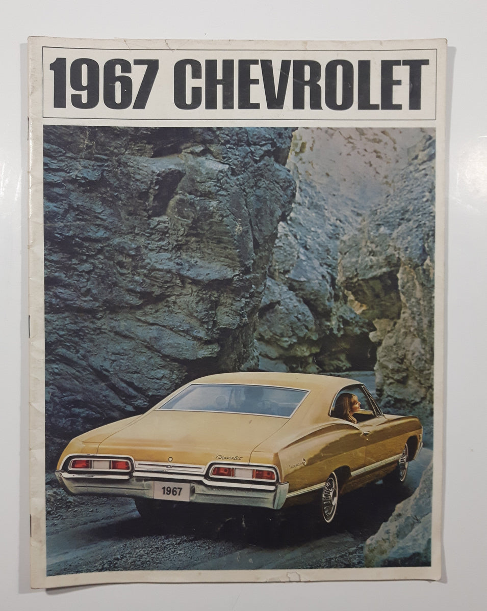 Vintage 1967 Chevrolet Car Dealership Sales Brochure New Models ...