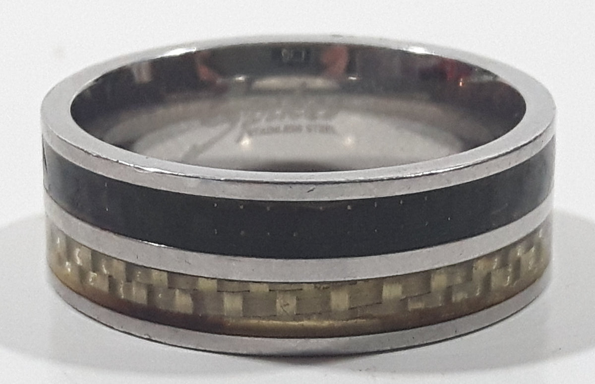 Spike Tungsten Carbide Stainless Steel Band Ring – Treasure Valley ...