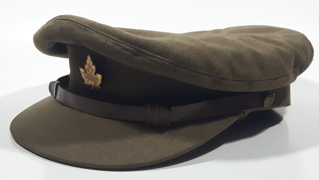 Vintage WWII Muir Canadian Military Cap Hat – Treasure Valley Antiques ...