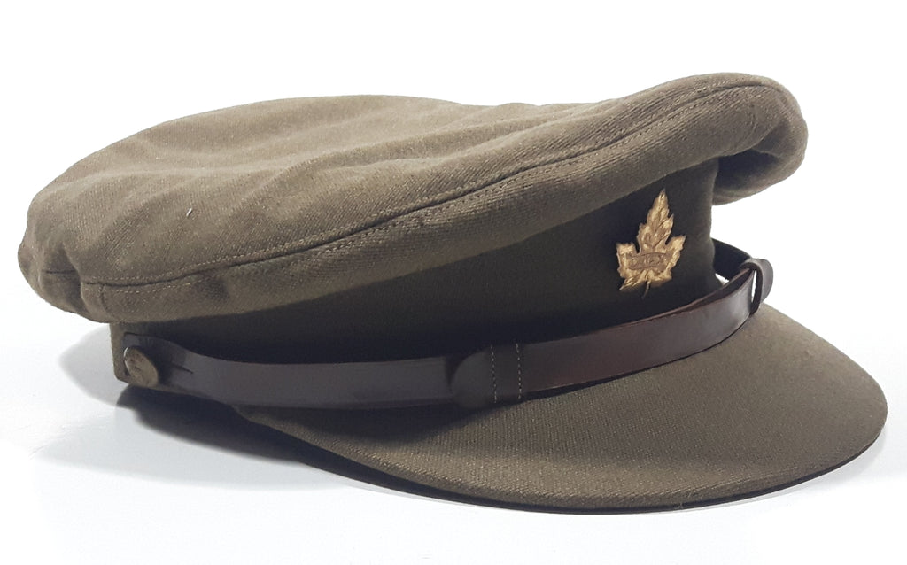 Vintage WWII Muir Canadian Military Cap Hat – Treasure Valley Antiques ...