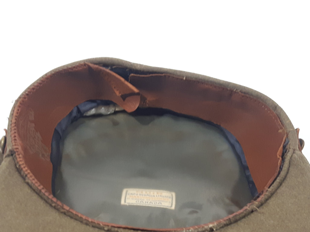 Vintage WWII Muir Canadian Military Cap Hat – Treasure Valley Antiques ...