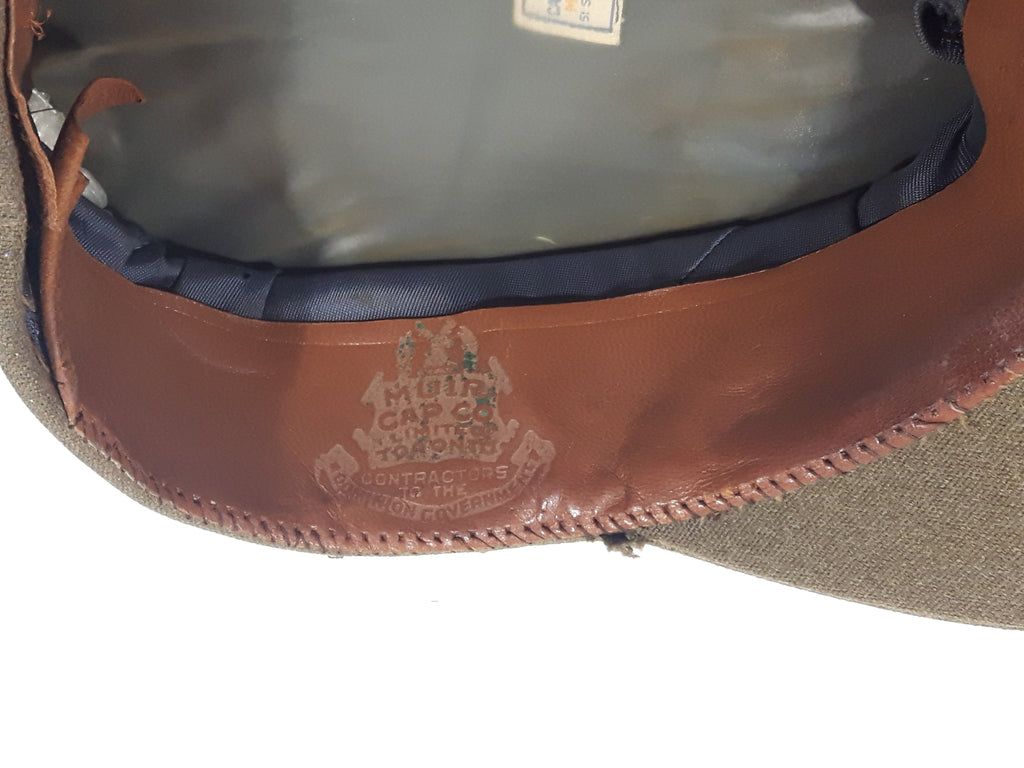 Vintage WWII Muir Canadian Military Cap Hat – Treasure Valley Antiques ...