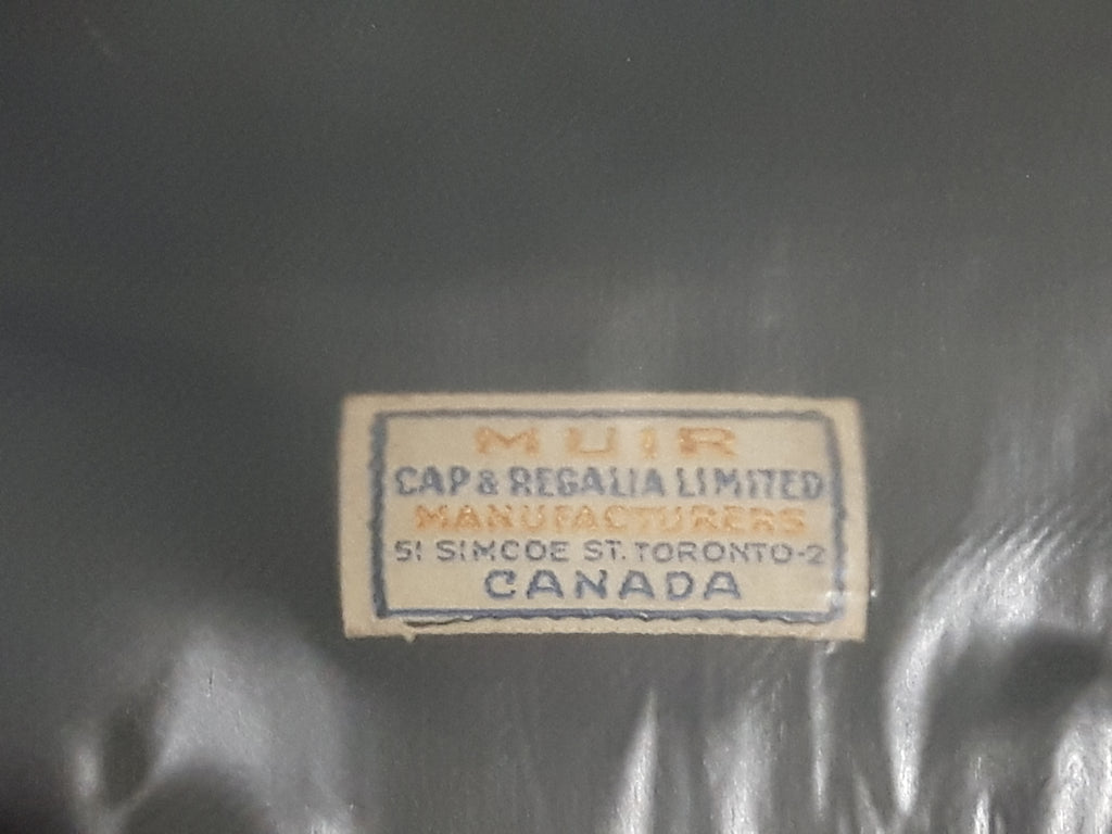 Vintage WWII Muir Canadian Military Cap Hat – Treasure Valley Antiques ...