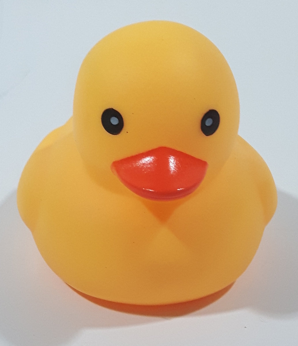 Yellow Rubber Duck 2 3/4" Long Toy Figure No Plug – Treasure Valley ...