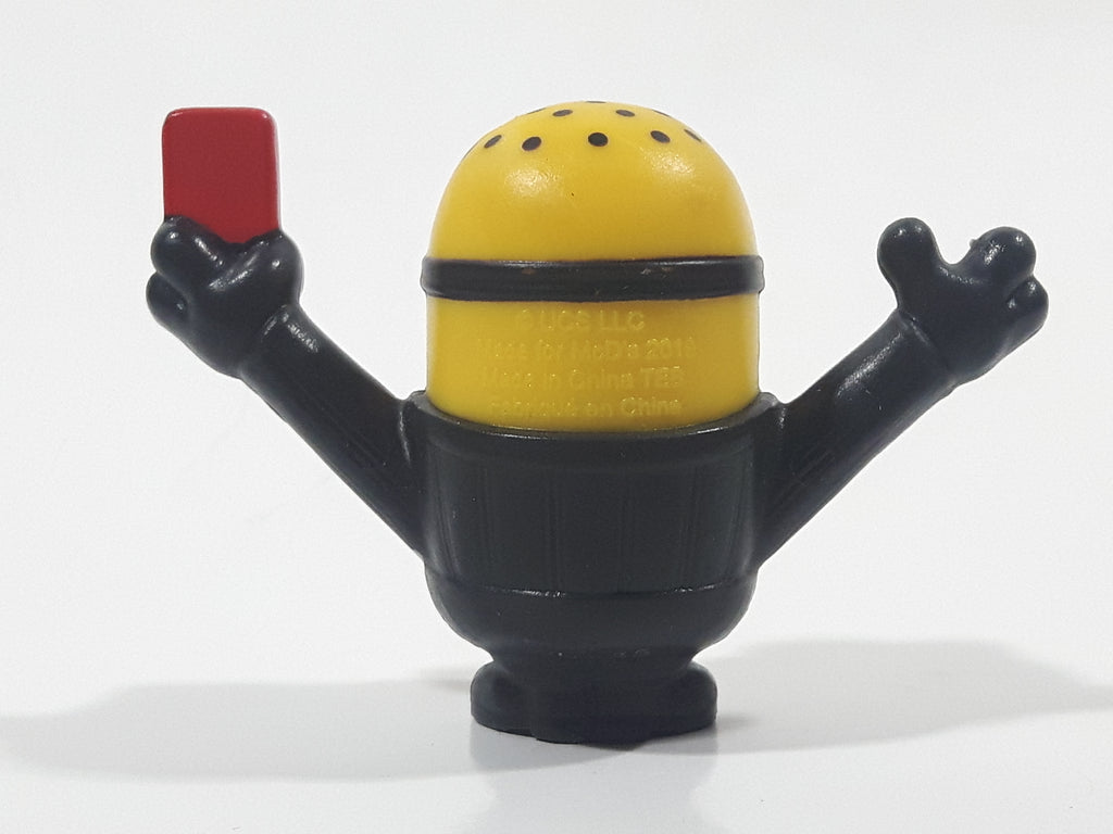 2020 McDonald's Minions Rise of Gru Referee Minion 1 3/4" Tall Toy Fig ...