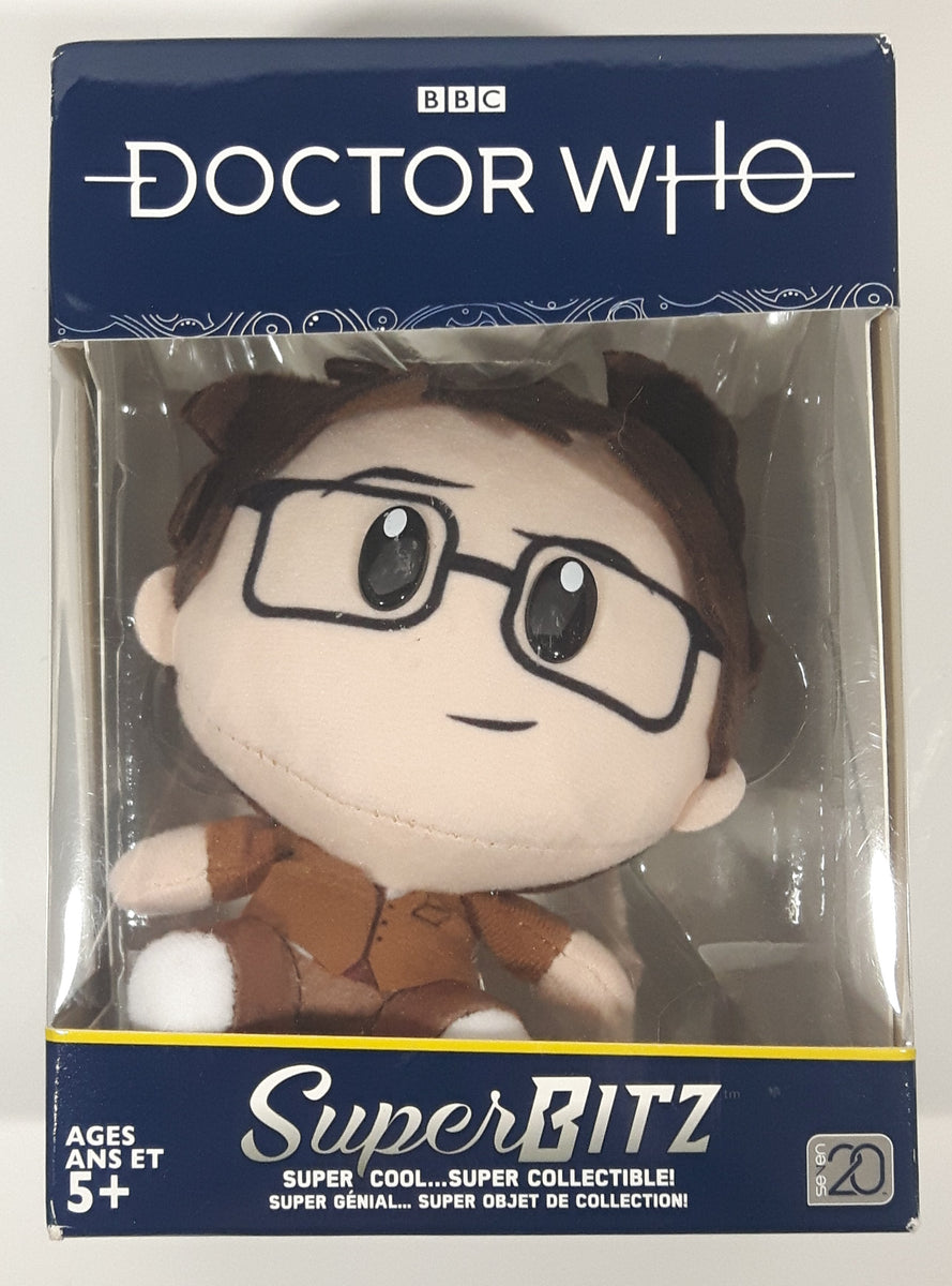 2018 BBC Doctor Who Super Bitz Tenth Doctor 4" Tall Plush Toy Characte ...