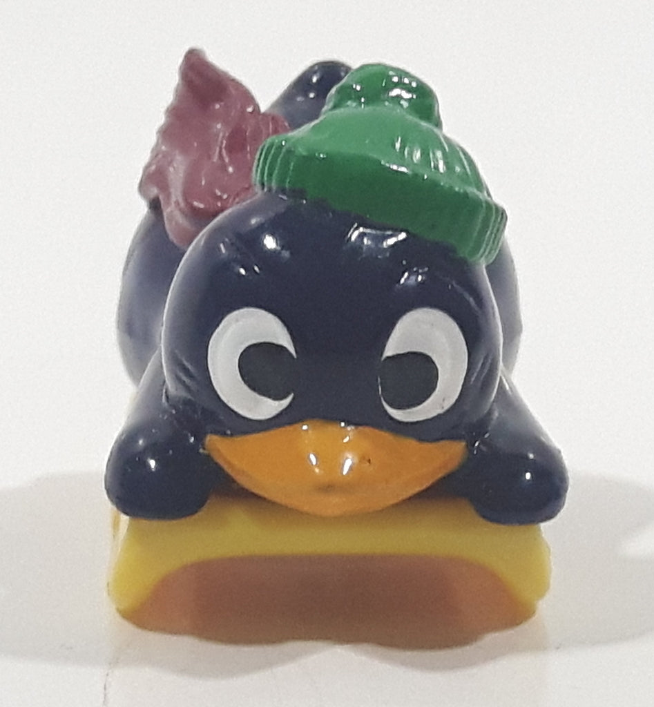 Ferrero Kinder Sledding Penguin 1 5/8" Long Plastic Toy Figure ...