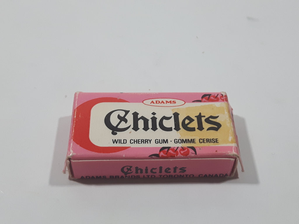 Vintage Adams Chiclets Wild Cherry Gum Box EMPTY – Treasure Valley Antiques & Collectibles