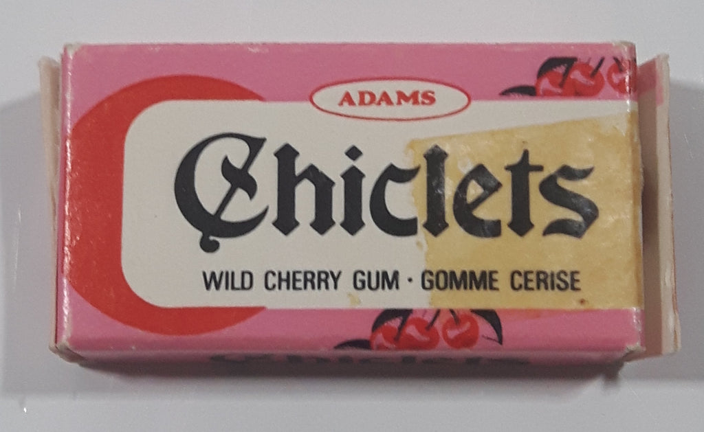 Vintage Adams Chiclets Wild Cherry Gum Box EMPTY – Treasure Valley ...