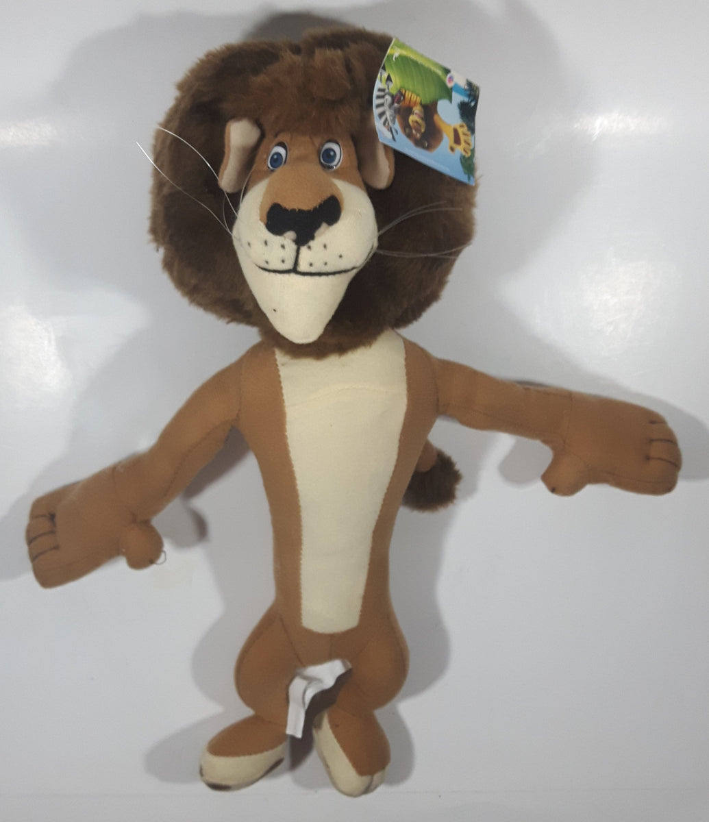 2004 Nanco Dreamworks Madagascar Alex The Lion 16" Tall Stuffed Animal ...