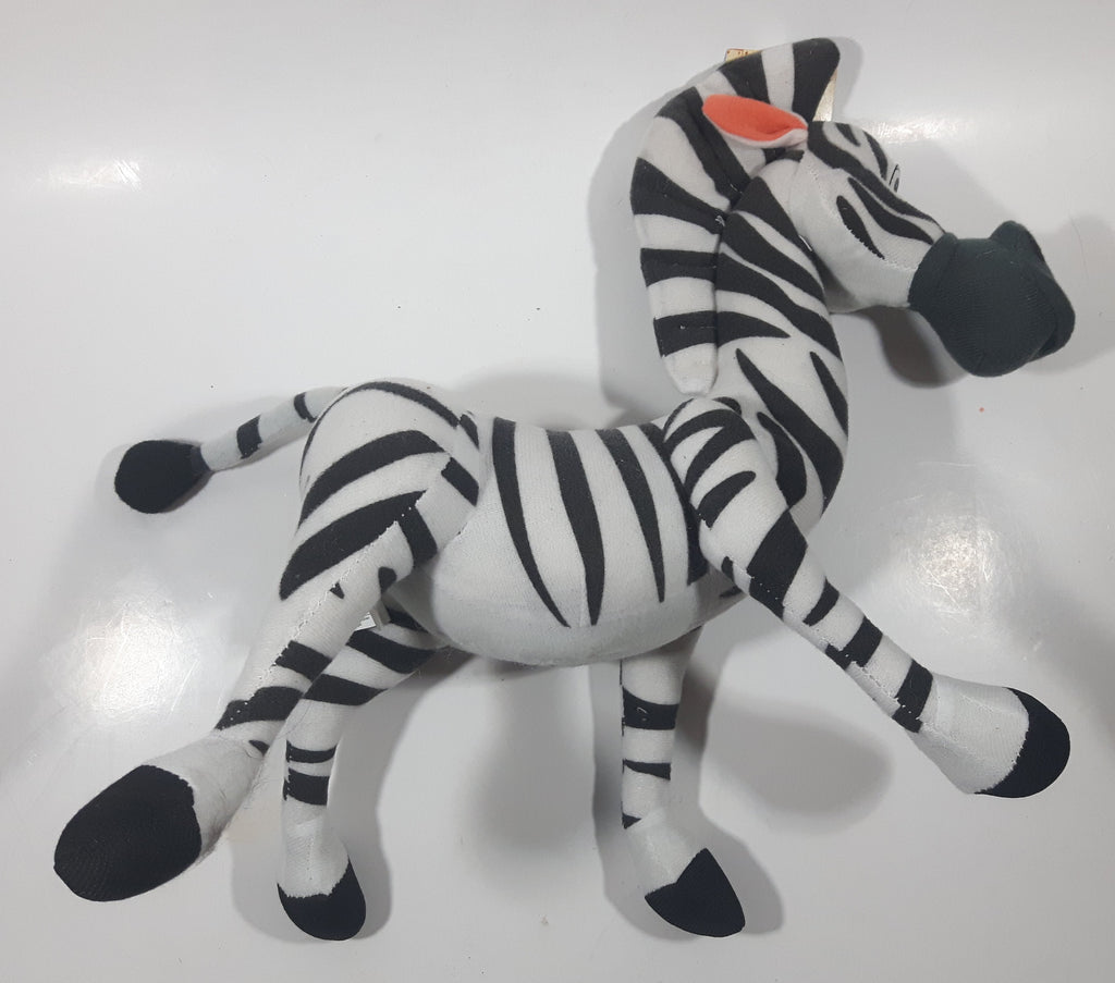2004 Nanco Dreamworks Madagascar Marty The Zebra 13" Tall Stuffed Anim ...