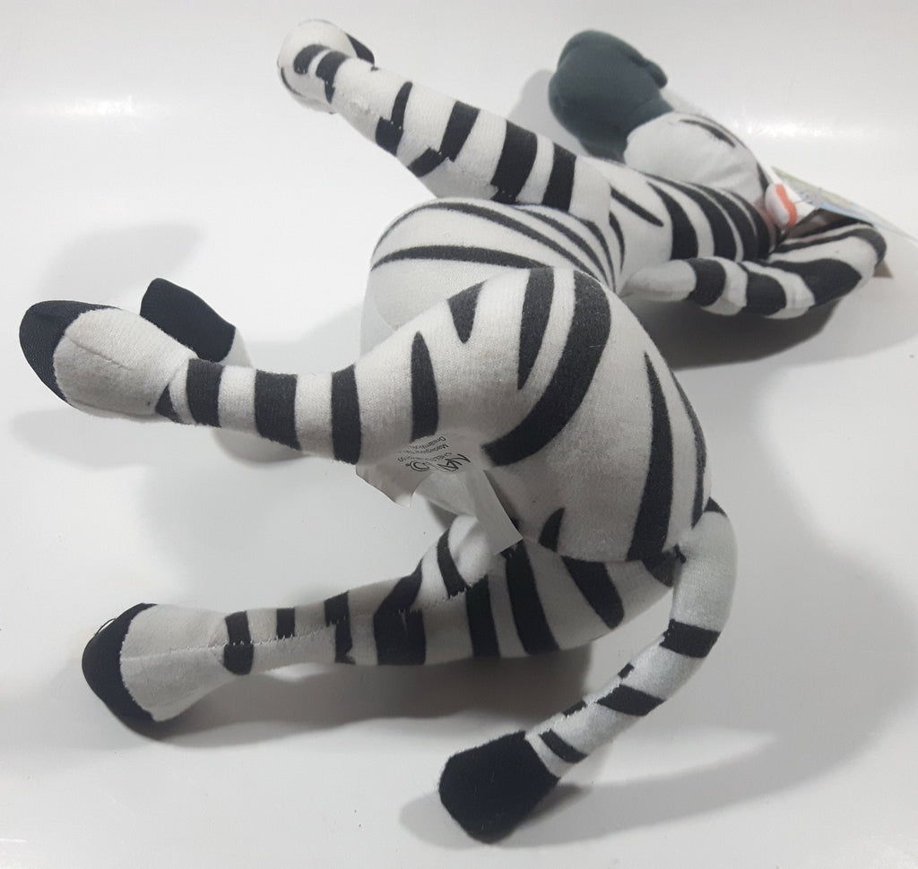2004 Nanco Dreamworks Madagascar Marty The Zebra 13" Tall Stuffed Anim ...