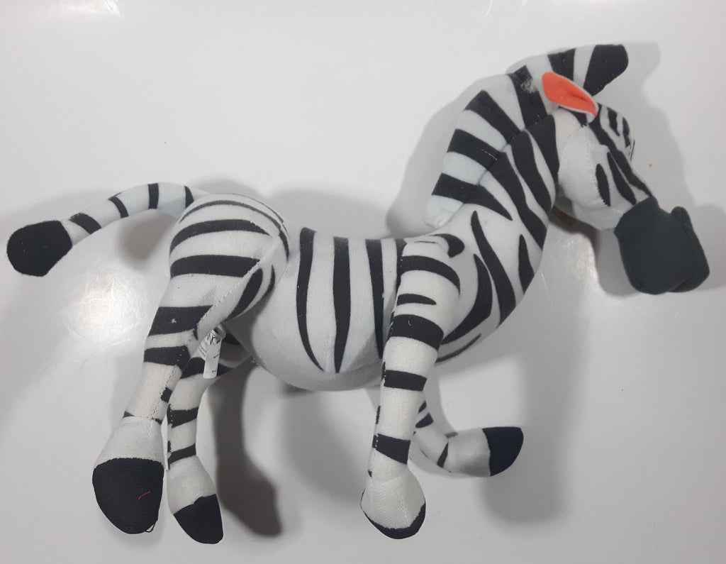 2004 Nanco Dreamworks Madagascar Marty The Zebra 13" Tall Stuffed Anim ...