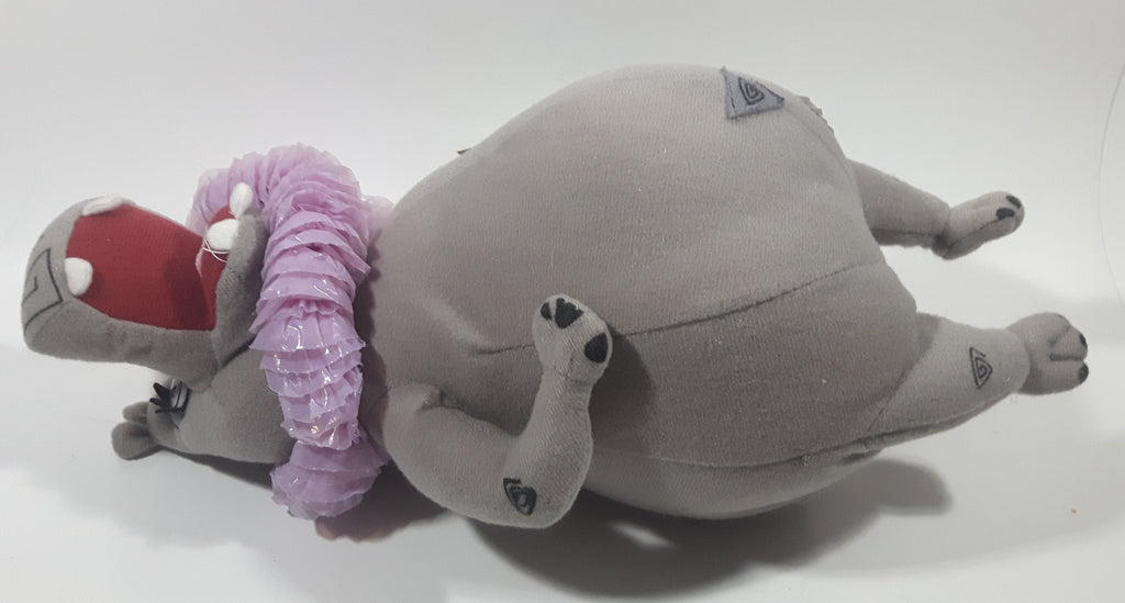 2004 Nanco Dreamworks Madagascar Gloria The Hippopotamus 13" Tall Stuf ...