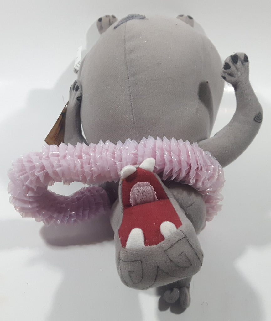 2004 Nanco Dreamworks Madagascar Gloria The Hippopotamus 13" Tall Stuf ...