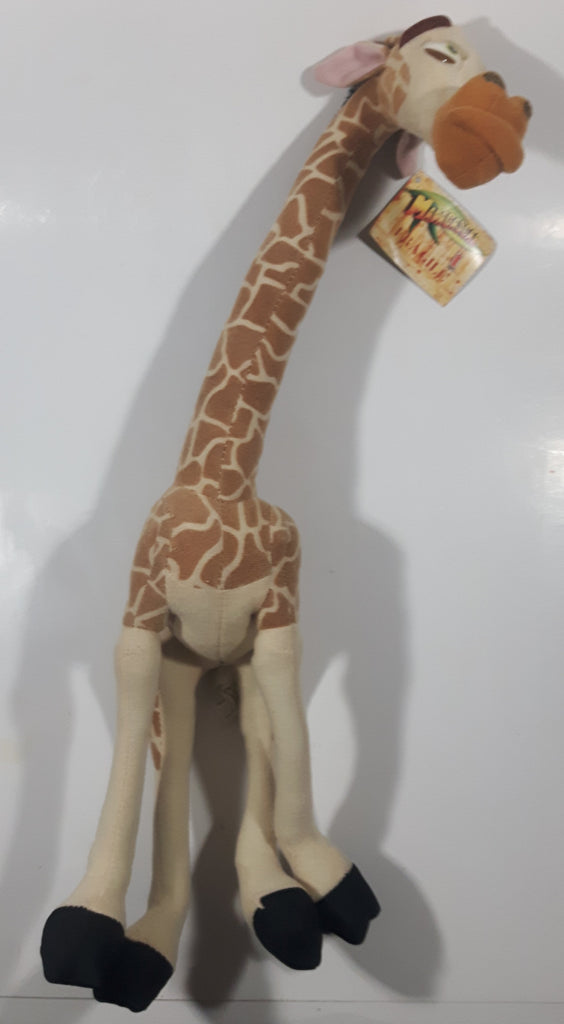 2004 Nanco Dreamworks Madagascar Melman The Giraffe 19" Tall Stuffed A ...