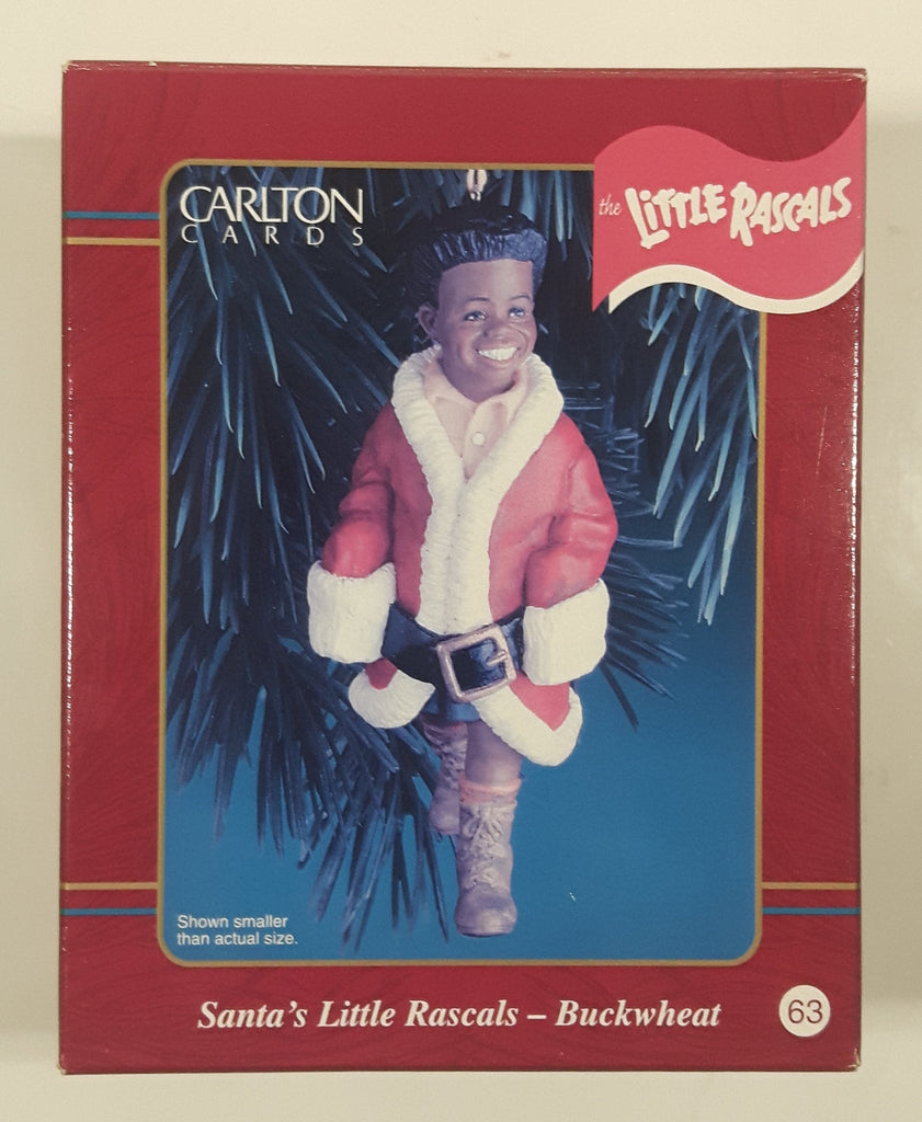 2000 Carlton Cards The Little Rascals Santa's Little Rascals Buckwheat ...