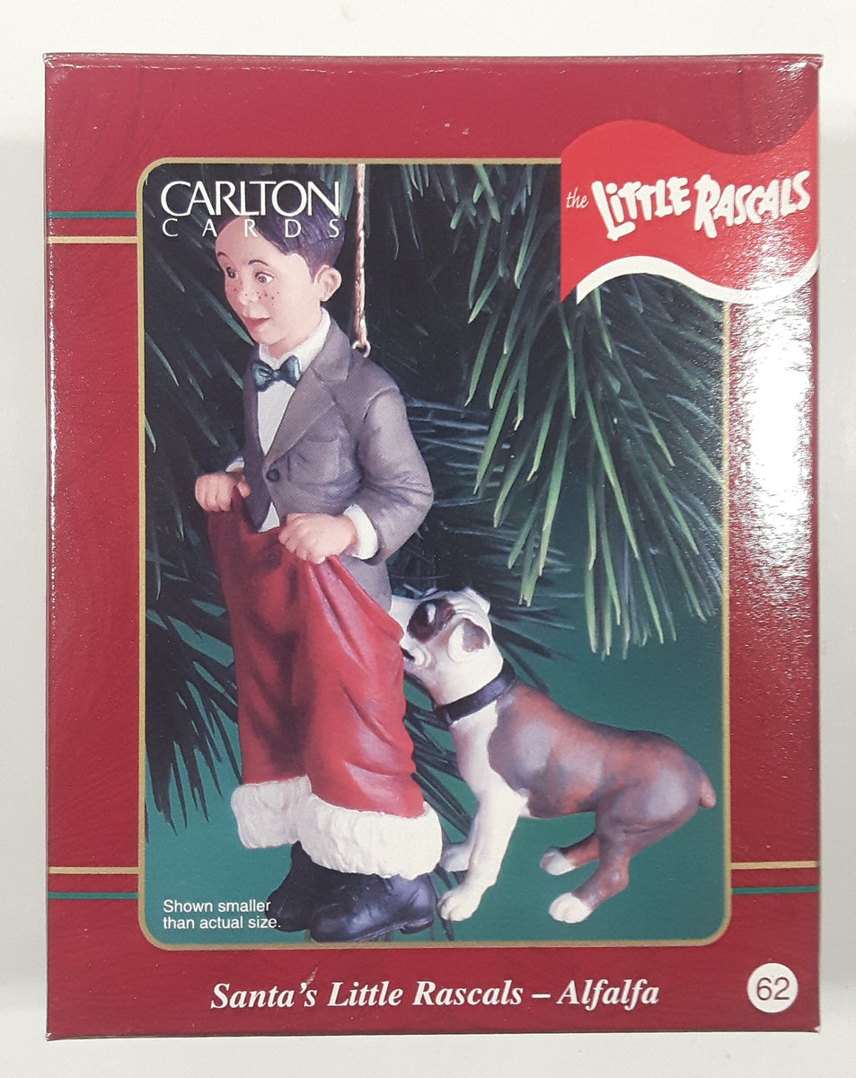 2000 Carlton Cards The Little Rascals Santa's Little Rascals Alfalfa C ...