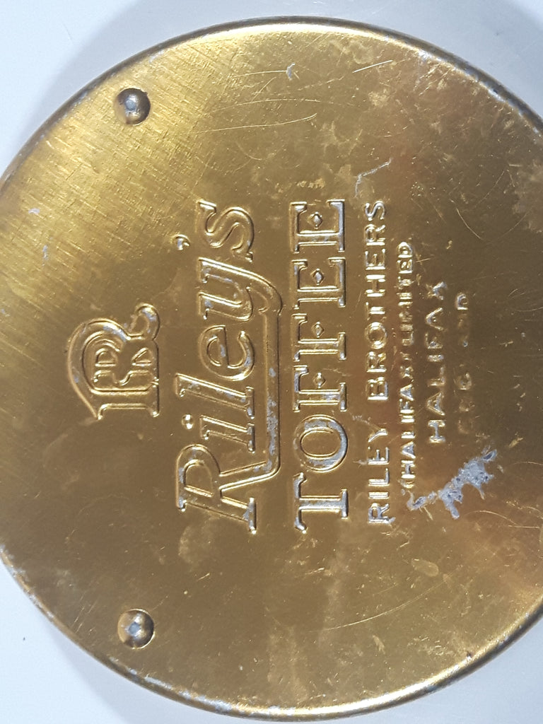 Vintage 1950s Riley's Variety Toffee Galleon Ship Boat Themed 5" Round ...