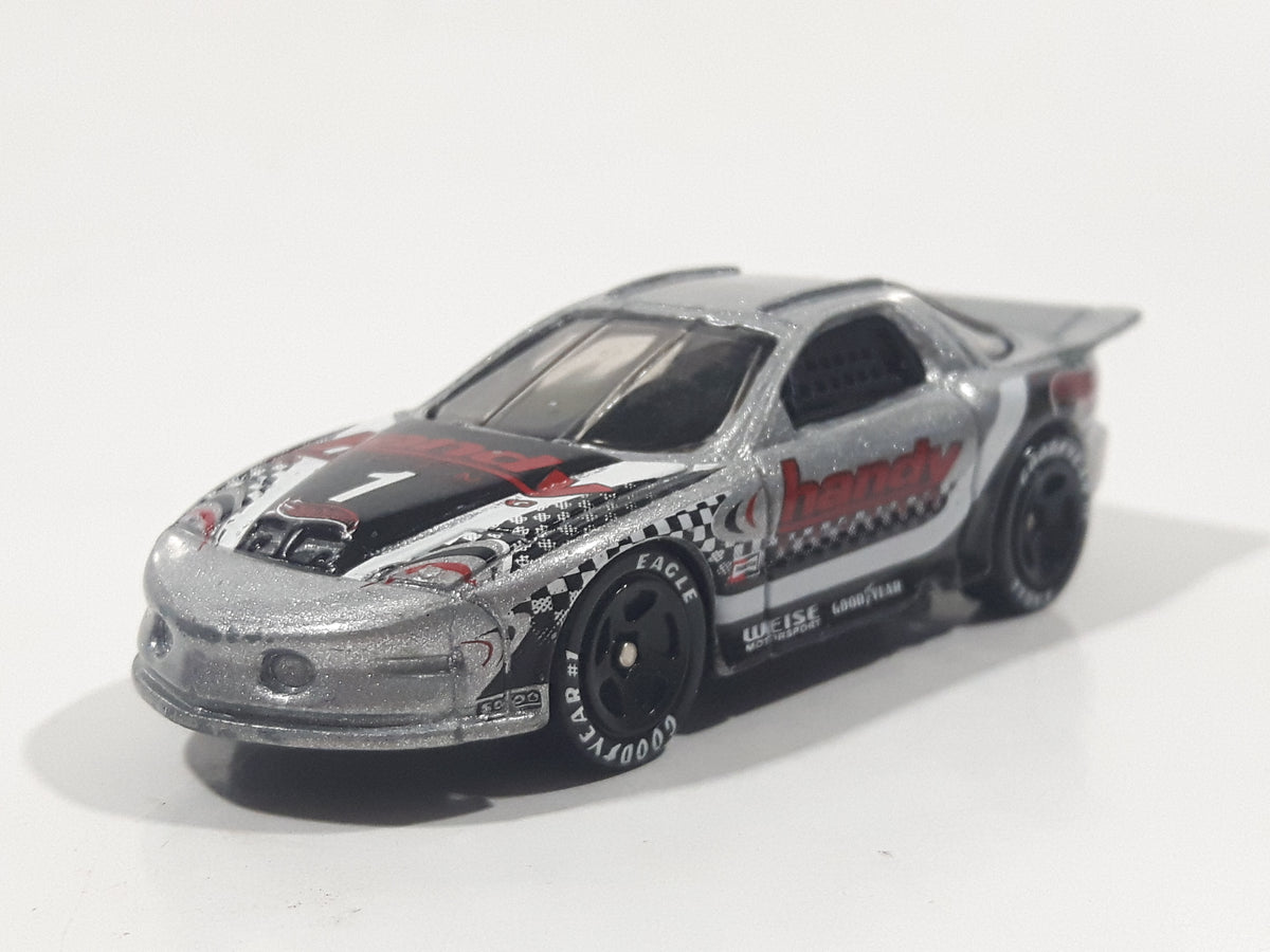 2001 Hot Wheels Pontiac IROC Firebird Silver Die Cast Toy Race Car Veh ...