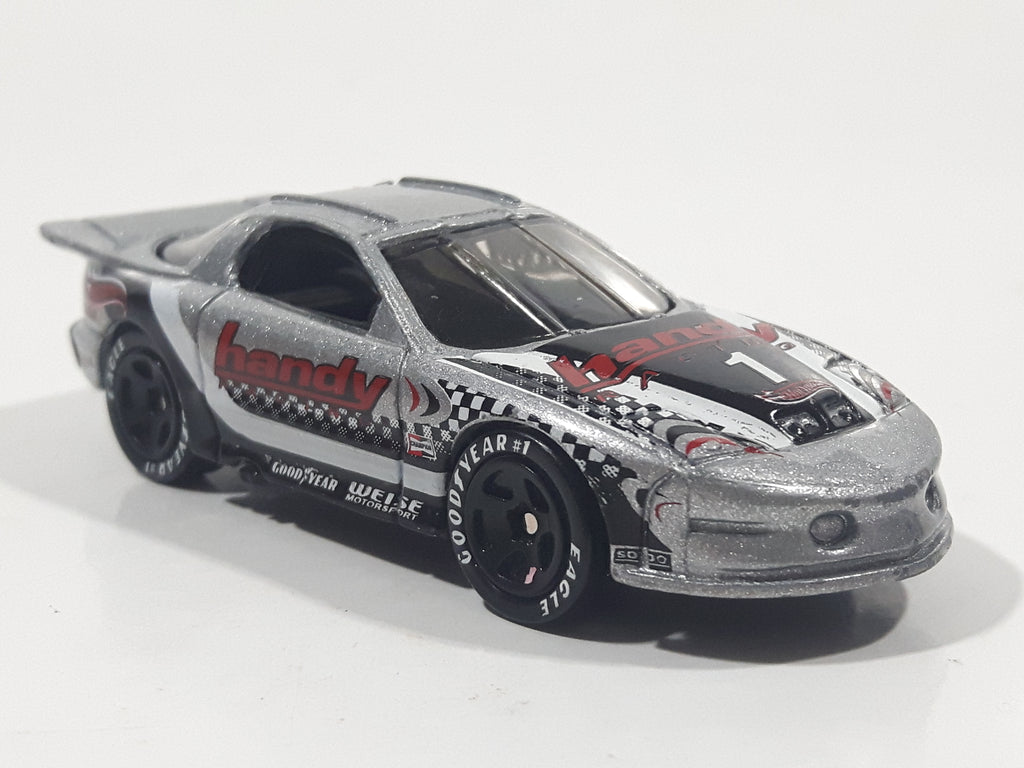 2001 Hot Wheels Pontiac IROC Firebird Silver Die Cast Toy Race Car Veh ...